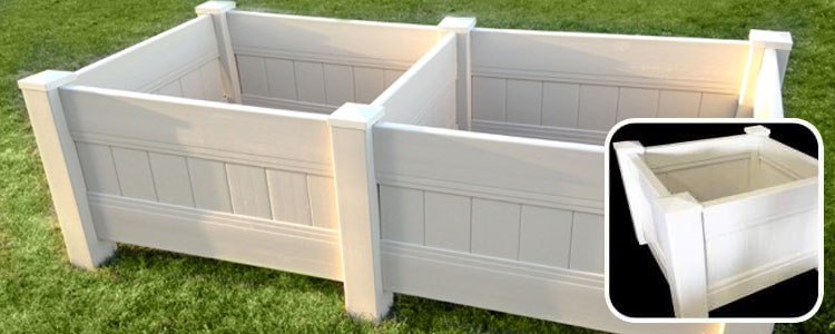 Vinyl Garden Beds & Planters